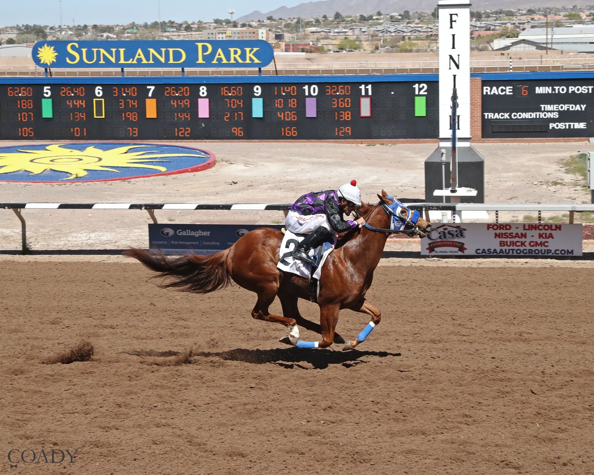 10 horses qualify for West Texas Futurity at Sunland Park Racetrack