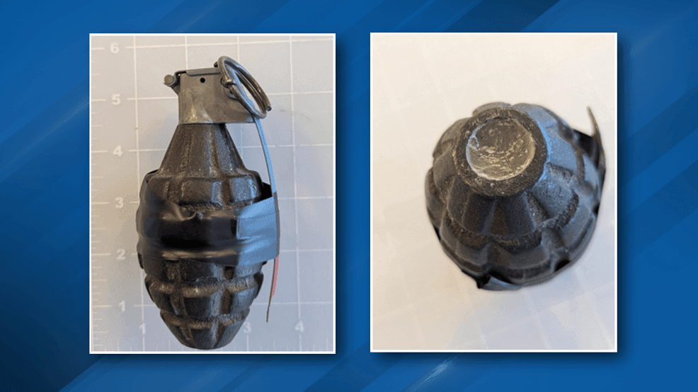 Bomb squad called after grenade found in local veteran’s home