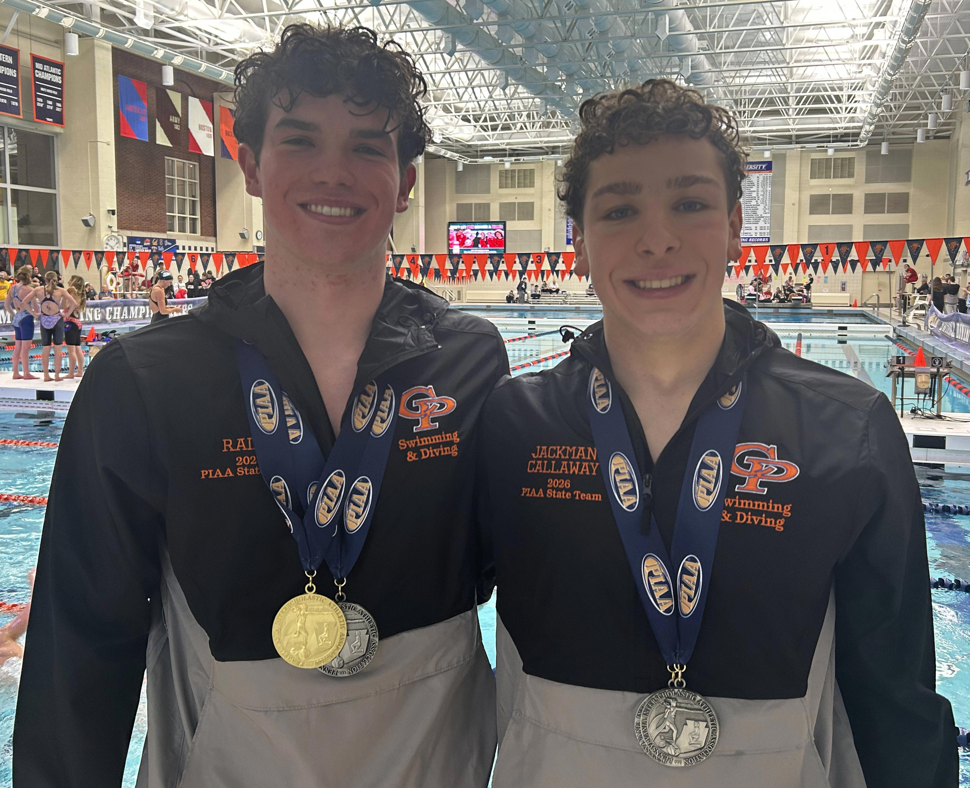 Cathedral Prep swimmers go first and second in PIAA 2A 100 butterfly
