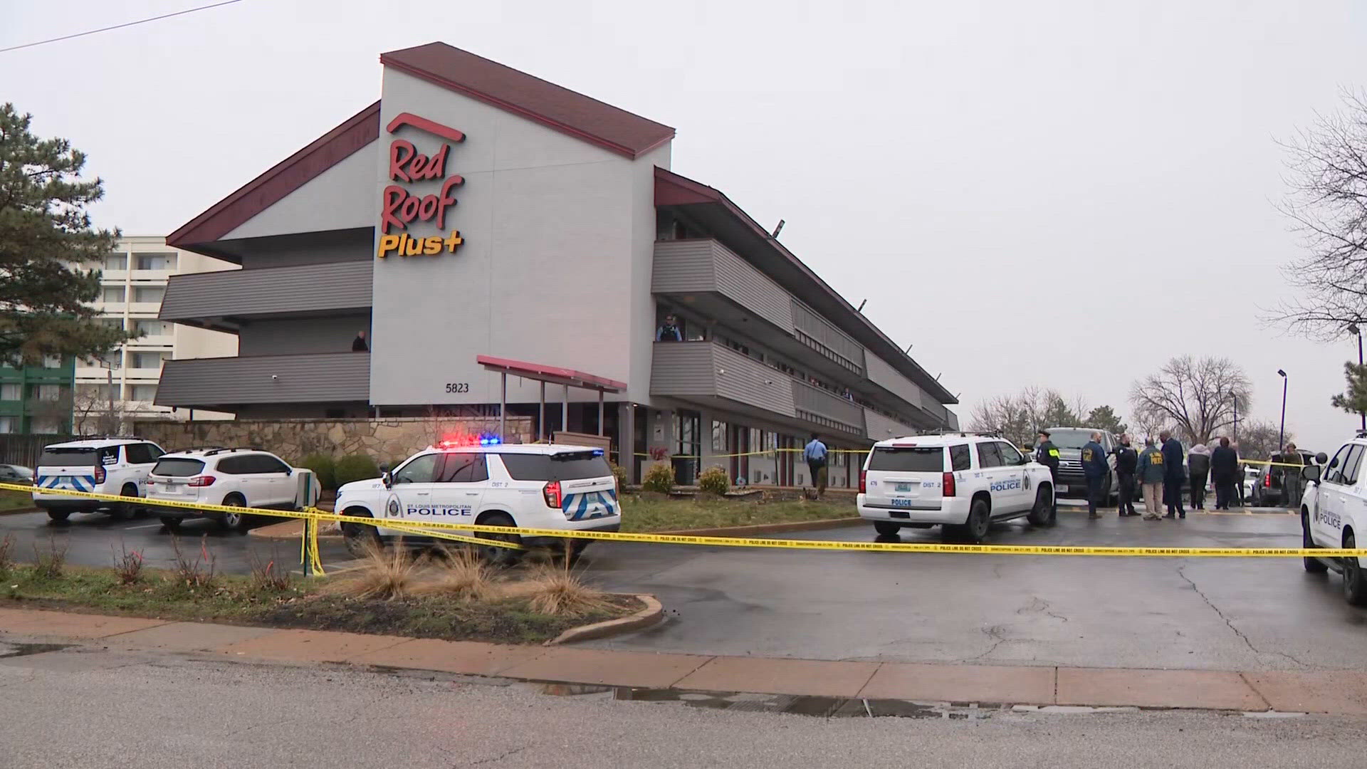 Suspects confronted at St. Louis hotel tied to case involving burnt corpse
