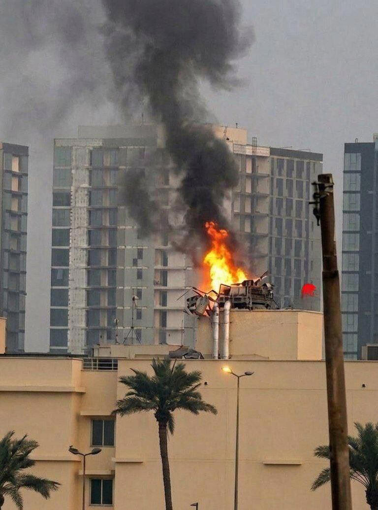 US embassy in Baghdad hit by suspected Iranian missile