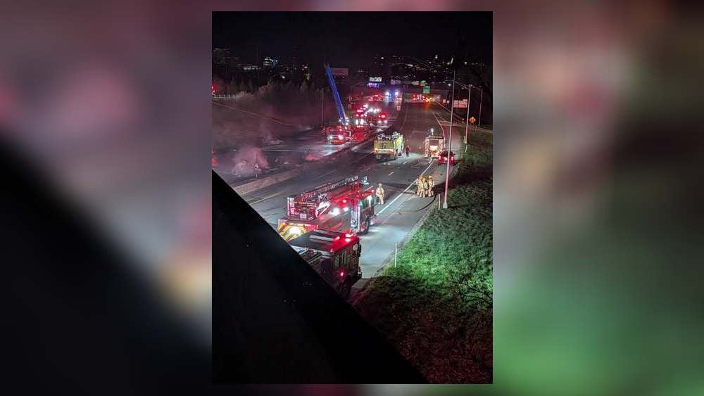 All lanes closed after explosion on Northern Kentucky interstate