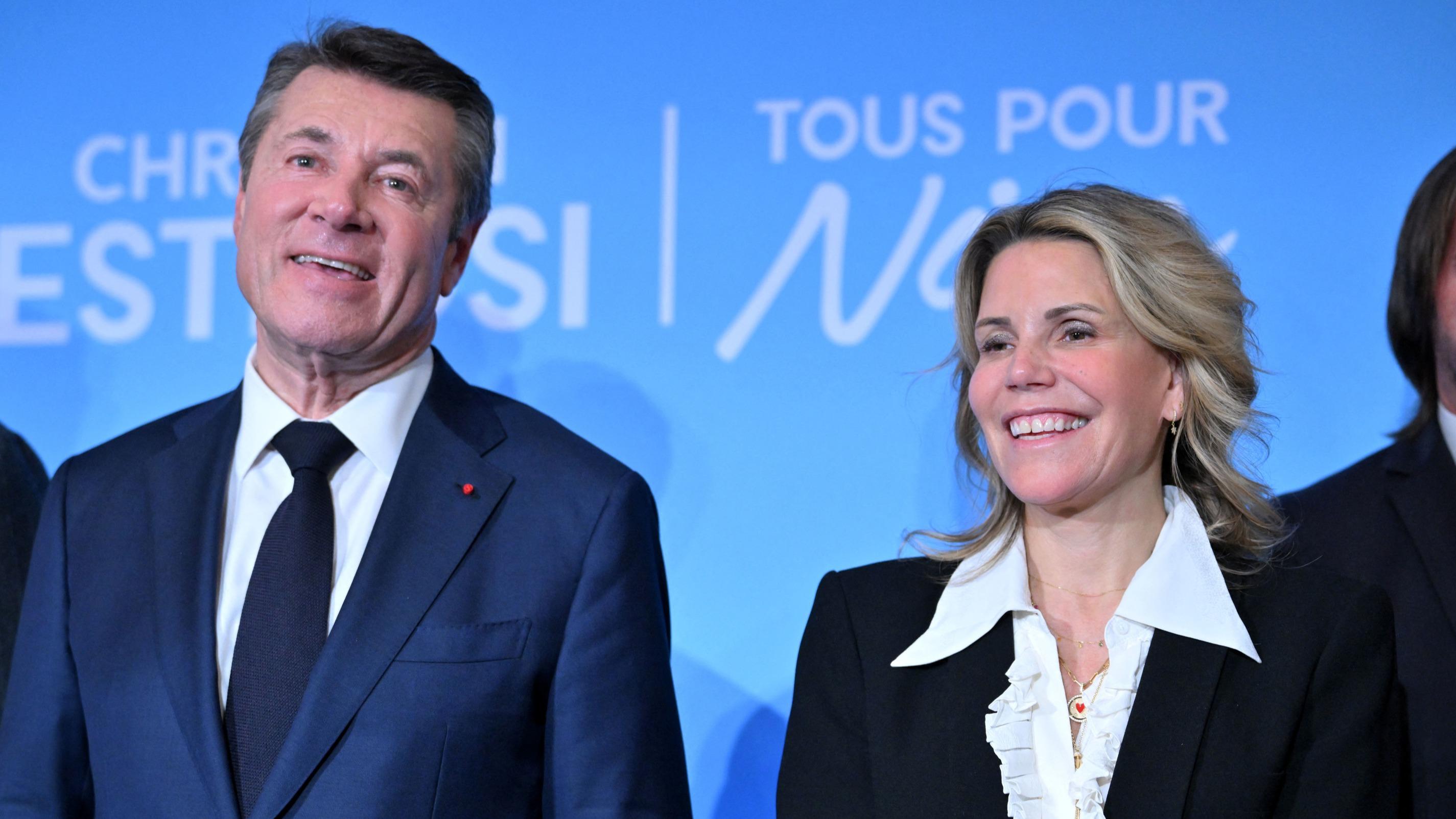 Laura Tenoudji dévoile des photos de son mariage avec Christian Estrosi ...