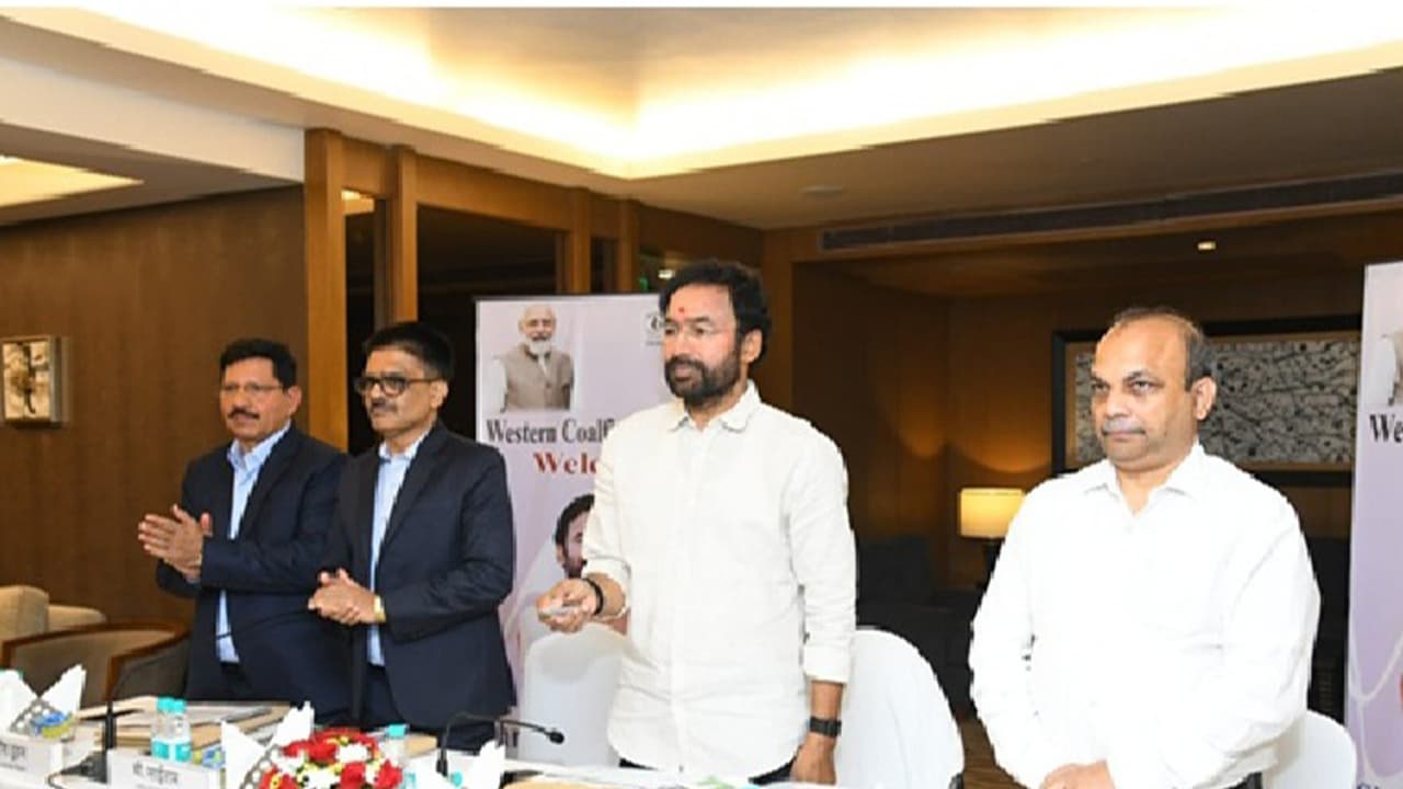 Coal Minister Reddy reviews WCL, launches infra projects in Nagpur