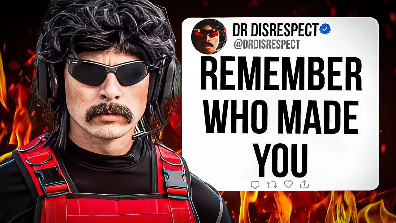 Response to Dr Disrespect shoutout and Twitch ban history