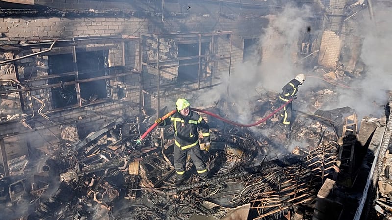 Russian strikes kill at least four people in Kyiv region as peace talks ...