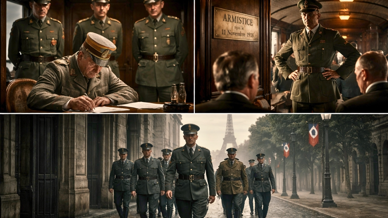 Hitler walked through Paris as France collapsed and the war in Europe ...