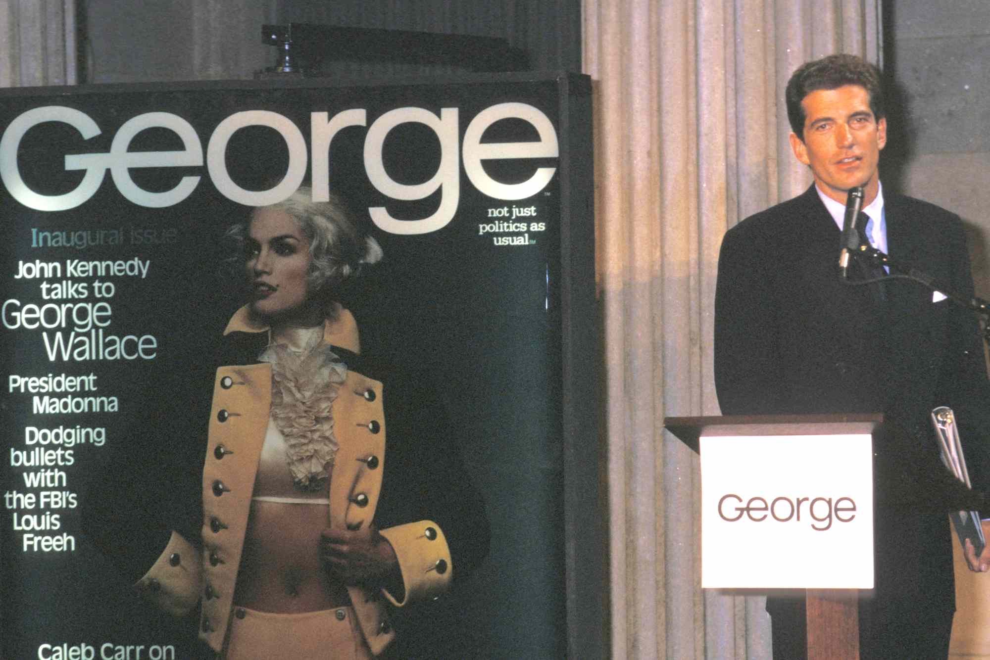 Why did JFK Jr.'s “George” magazine close? Inside the publication's ...