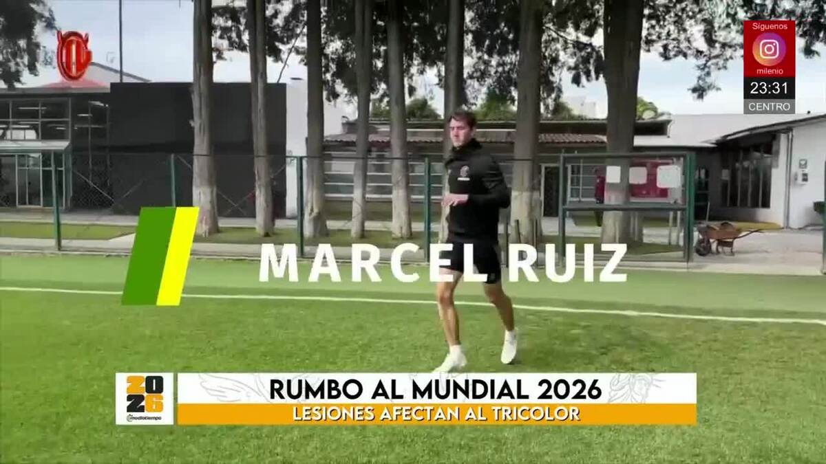 Marcel Ruiz sin Mundial por ruptura de ligamento | Milenio Noticias La ...