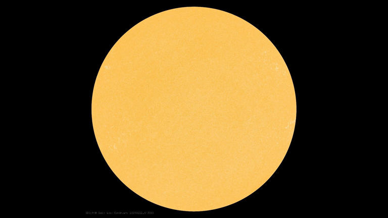 ☀️ The sun shows a surface not seen since 2022