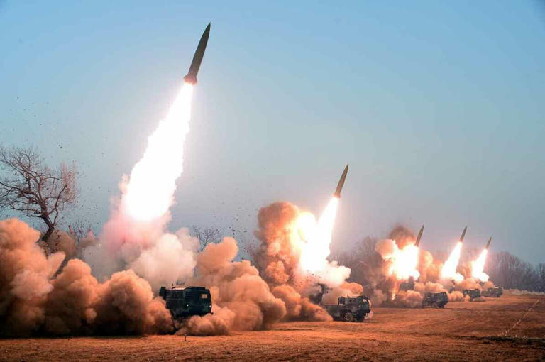 North Korea launches 10+ ballistic missiles toward East Sea