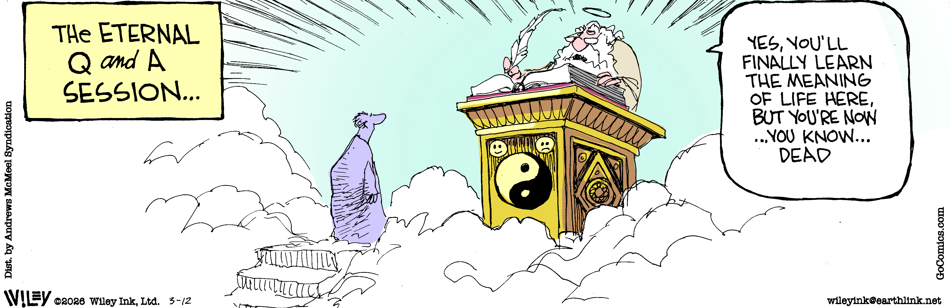 Non sequitur by Wiley Miller