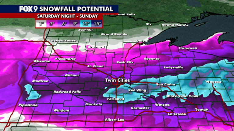 Minnesota weather: What to expect with this weekend's winter storm