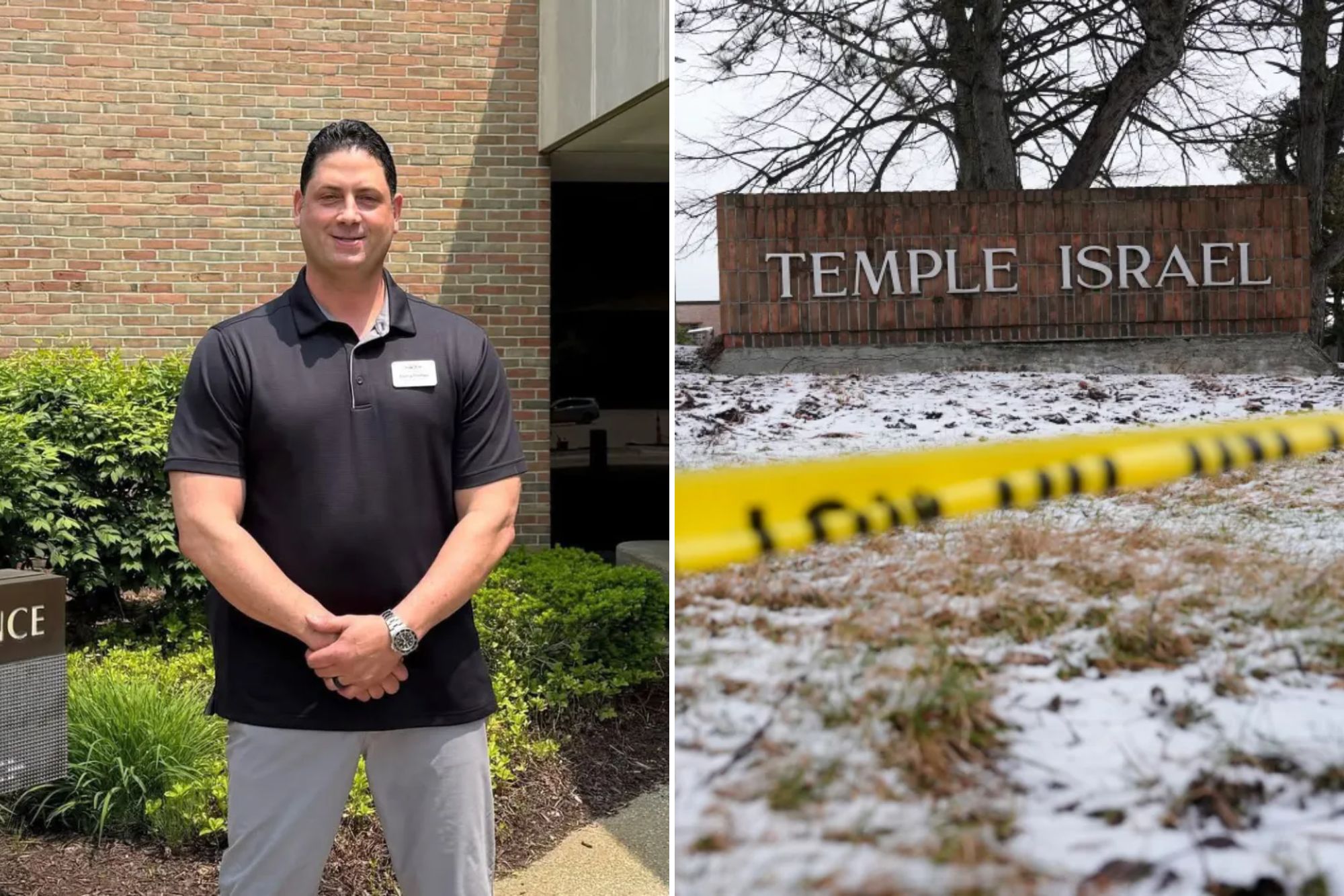 Security guard injured in Michigan synagogue car ramming ID’d as ...