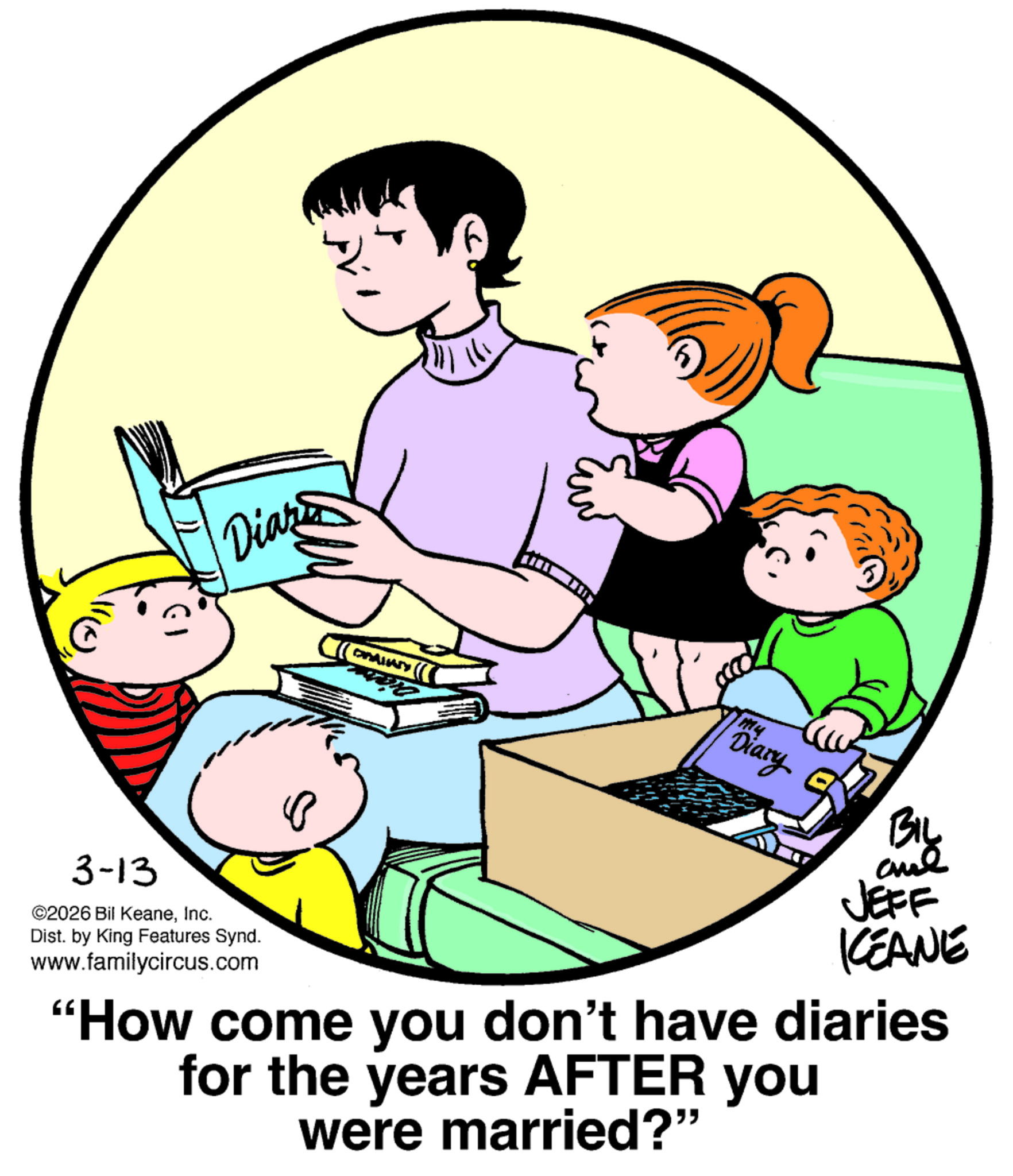 Family Circus by Bil and Jeff Keane