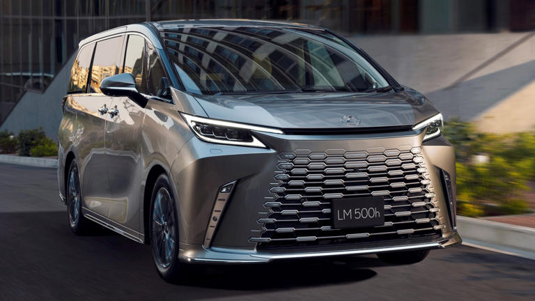 Lexus’ $100,000 luxury minivan picks up a few strange new tricks