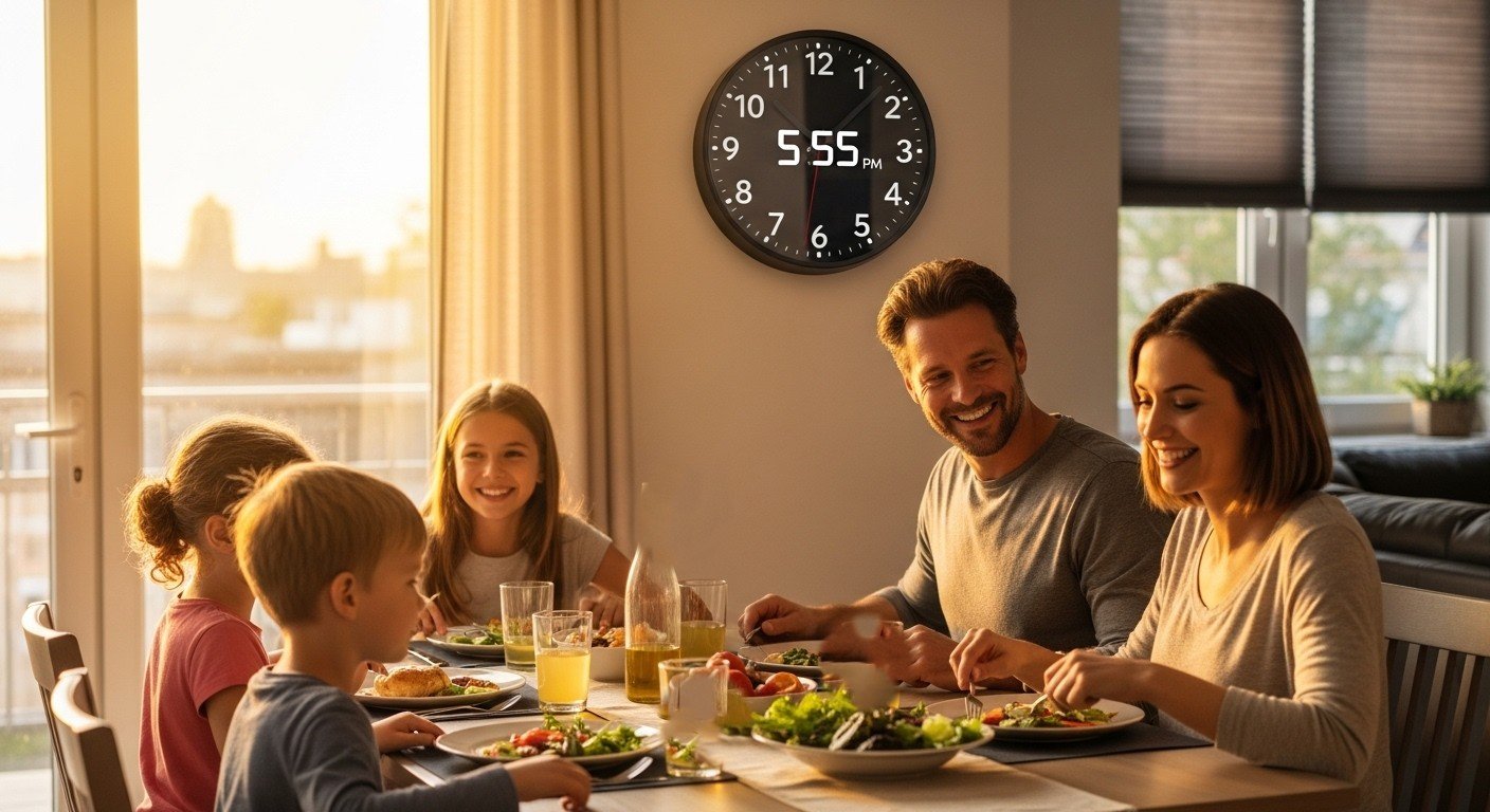 Eat dinner before 6 PM: Here’s what changes