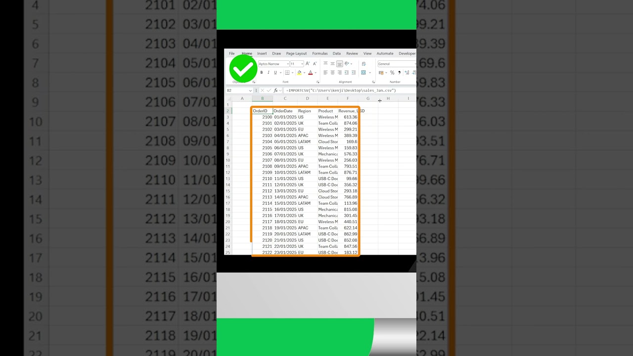 Discover new import functions in Excel 🚀
