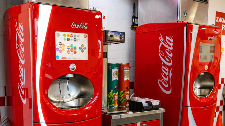 The little cameras on Coca-Cola machines aren't for pouring drinks