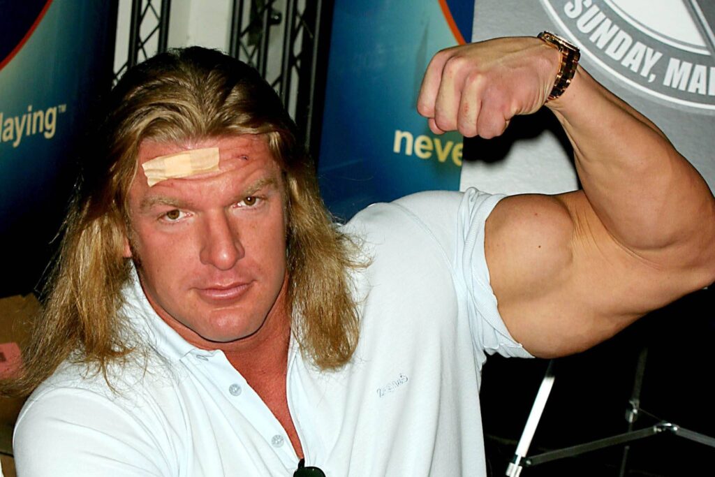 Triple H’s jacked physique from prime WWE years leaves fans nostalgic