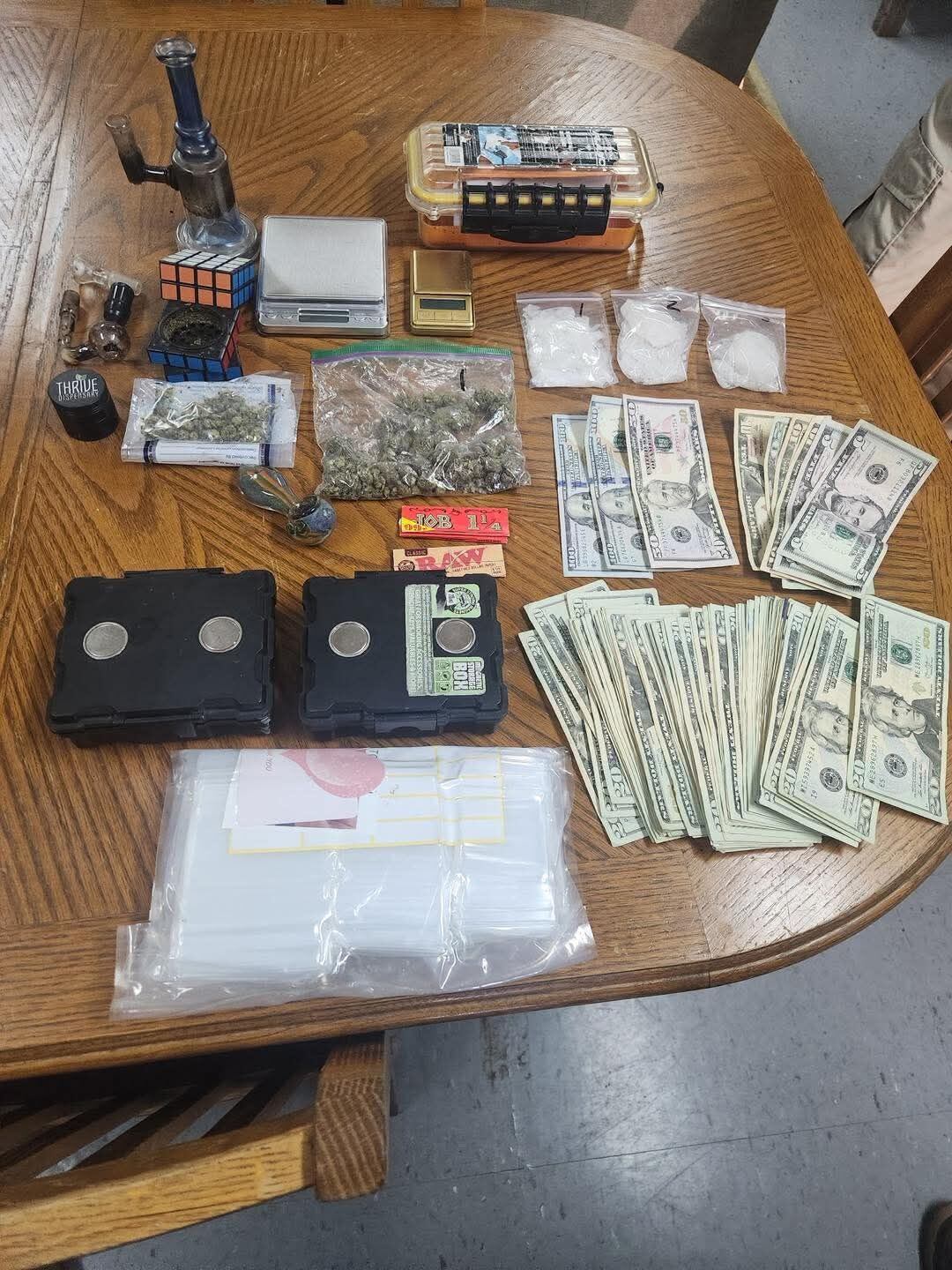 Man arrested after meth, marijuana and drug paraphernalia found during ...