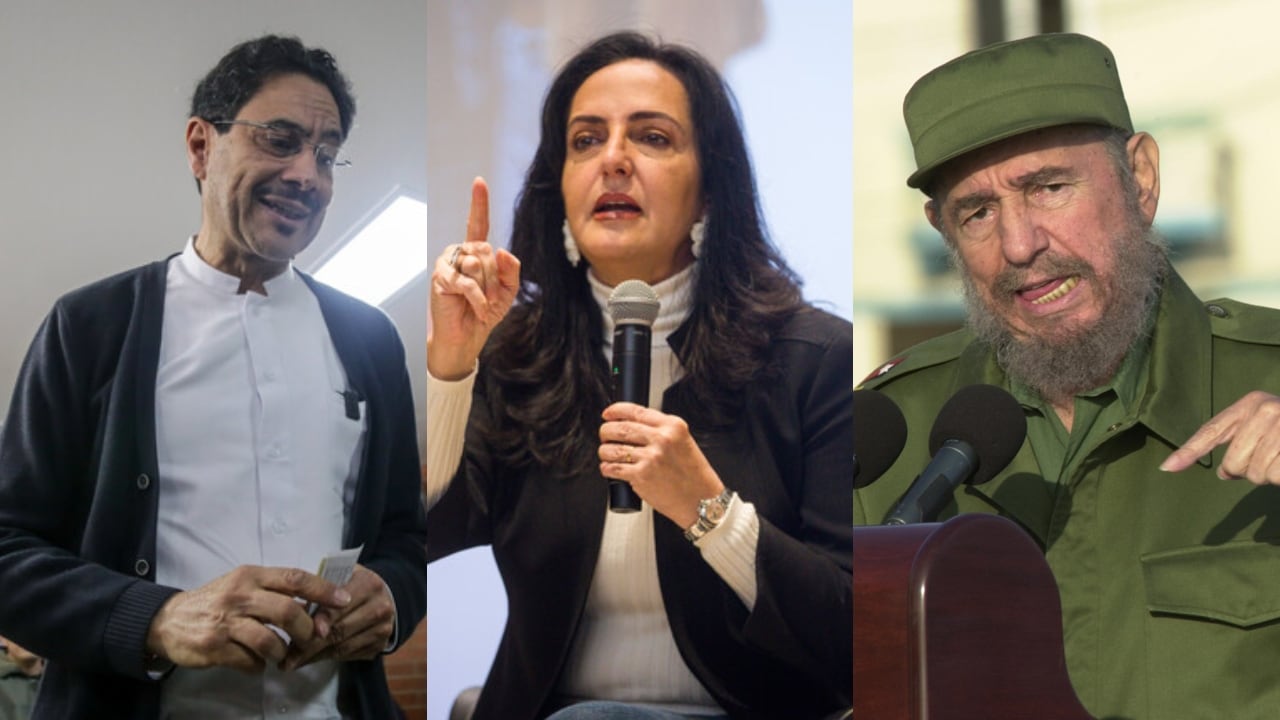 María Fernanda Cabal recordó mensaje de Iván Cepeda sobre Fidel Castro