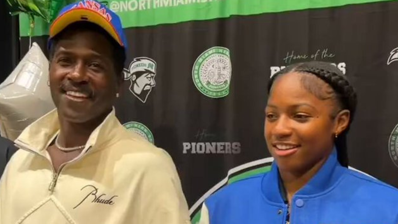 Who is Antonio Brown’s daughter Antanyiah Nyiah Brown? The high school ...