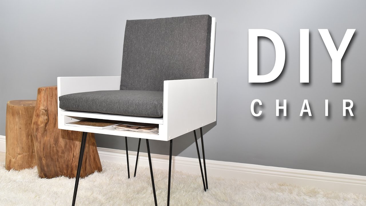 DIY chair with secret compartment (plans available)