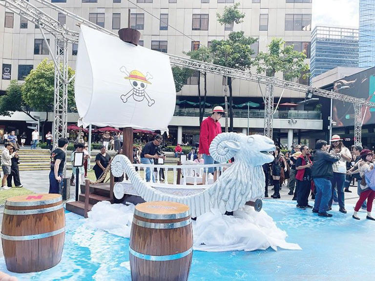Laboon, Going Merry from 'One Piece' come to life at BGC