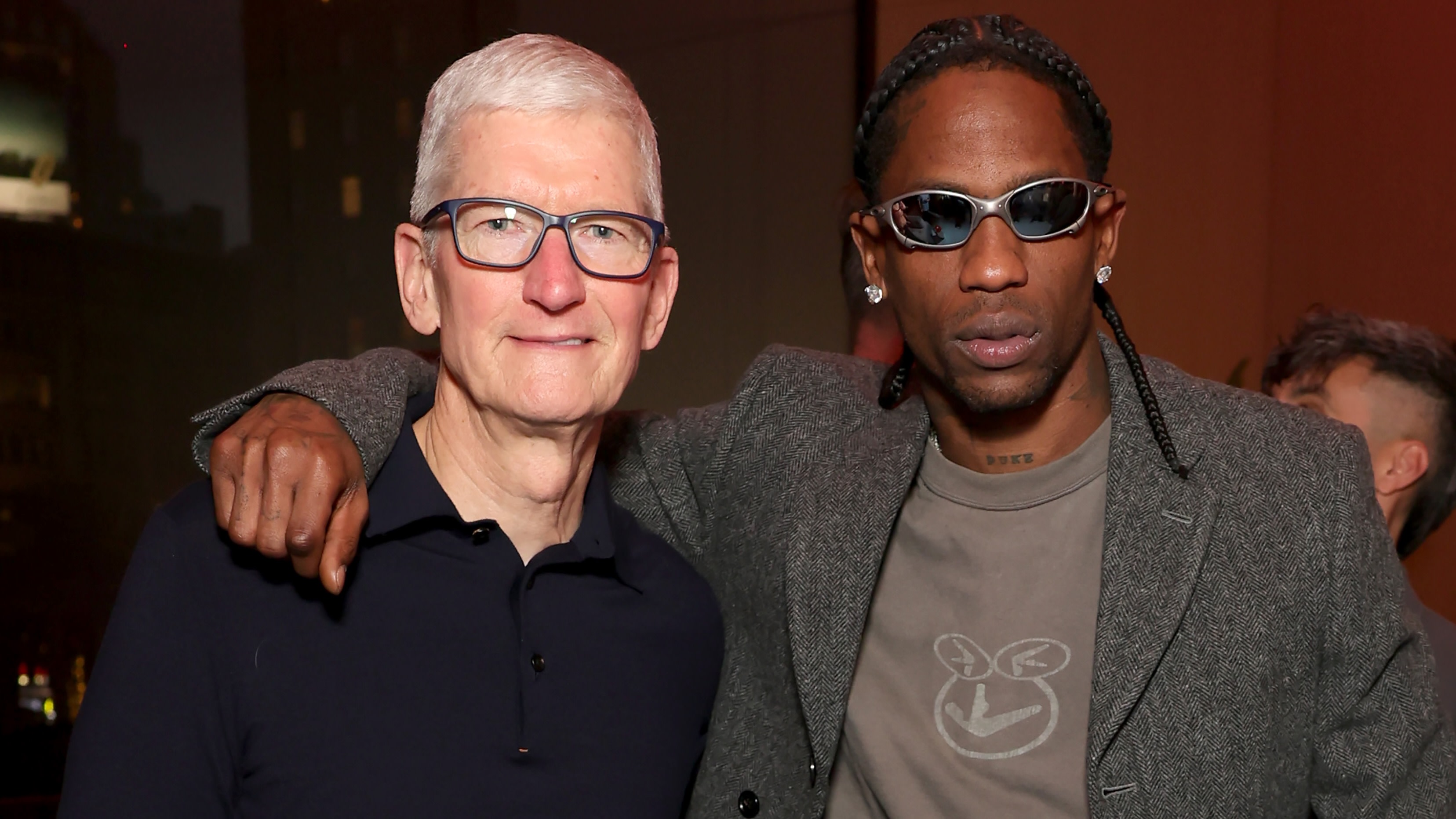 Tim Cook wears unreleased Travis Scott Jordan 1 lows at Apple 50 event