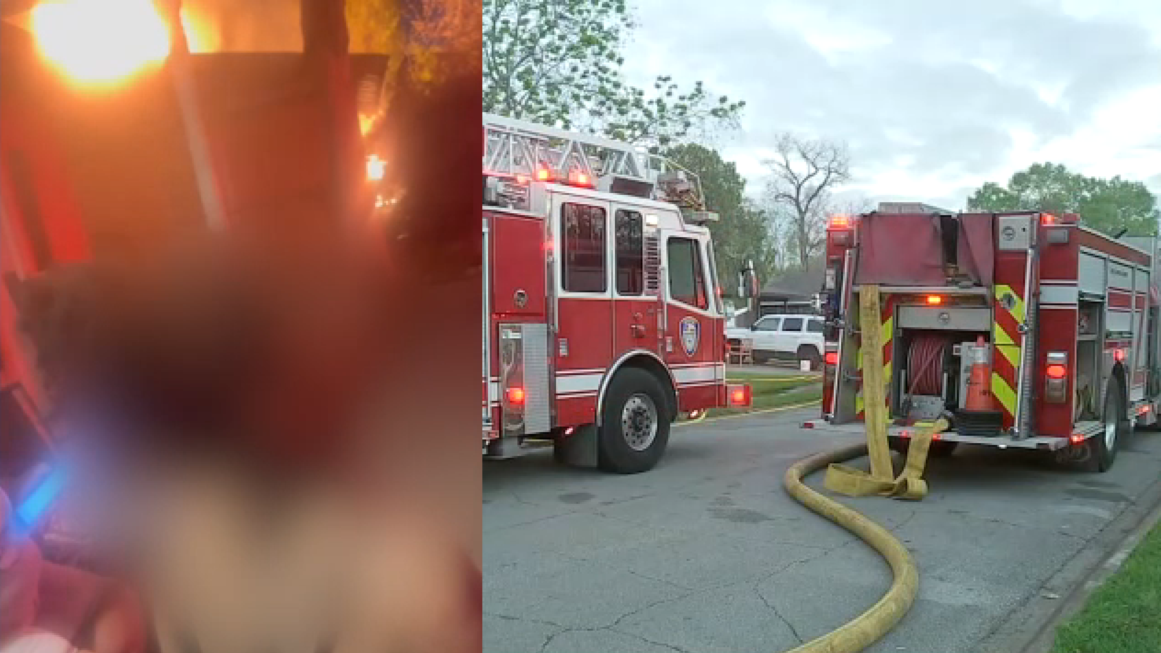 2 homes damaged in southeast Houston neighborhood fire, witnesses say