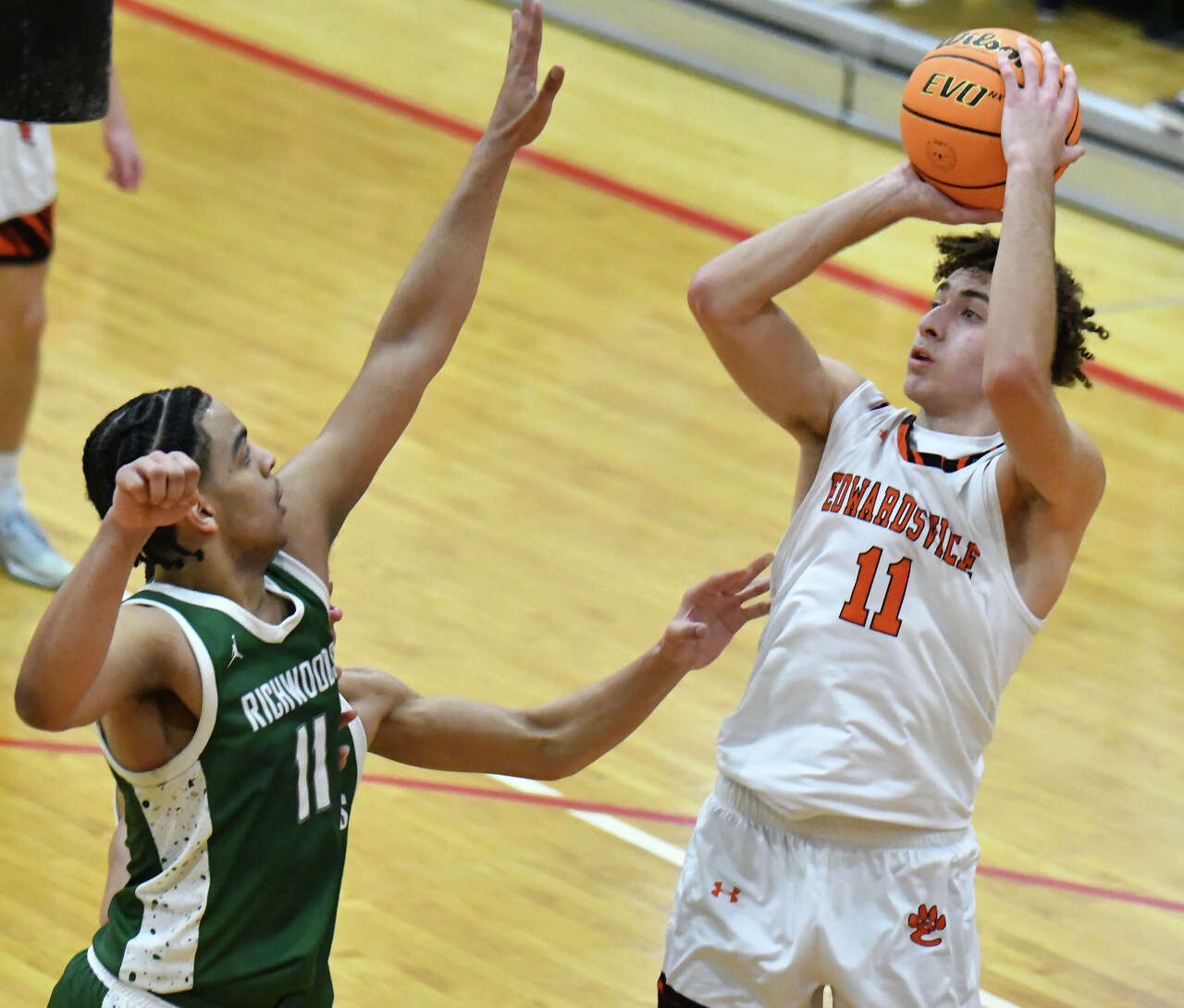 Edwardsville's Miccah Butler selected for IBCA boys basketball all-star ...