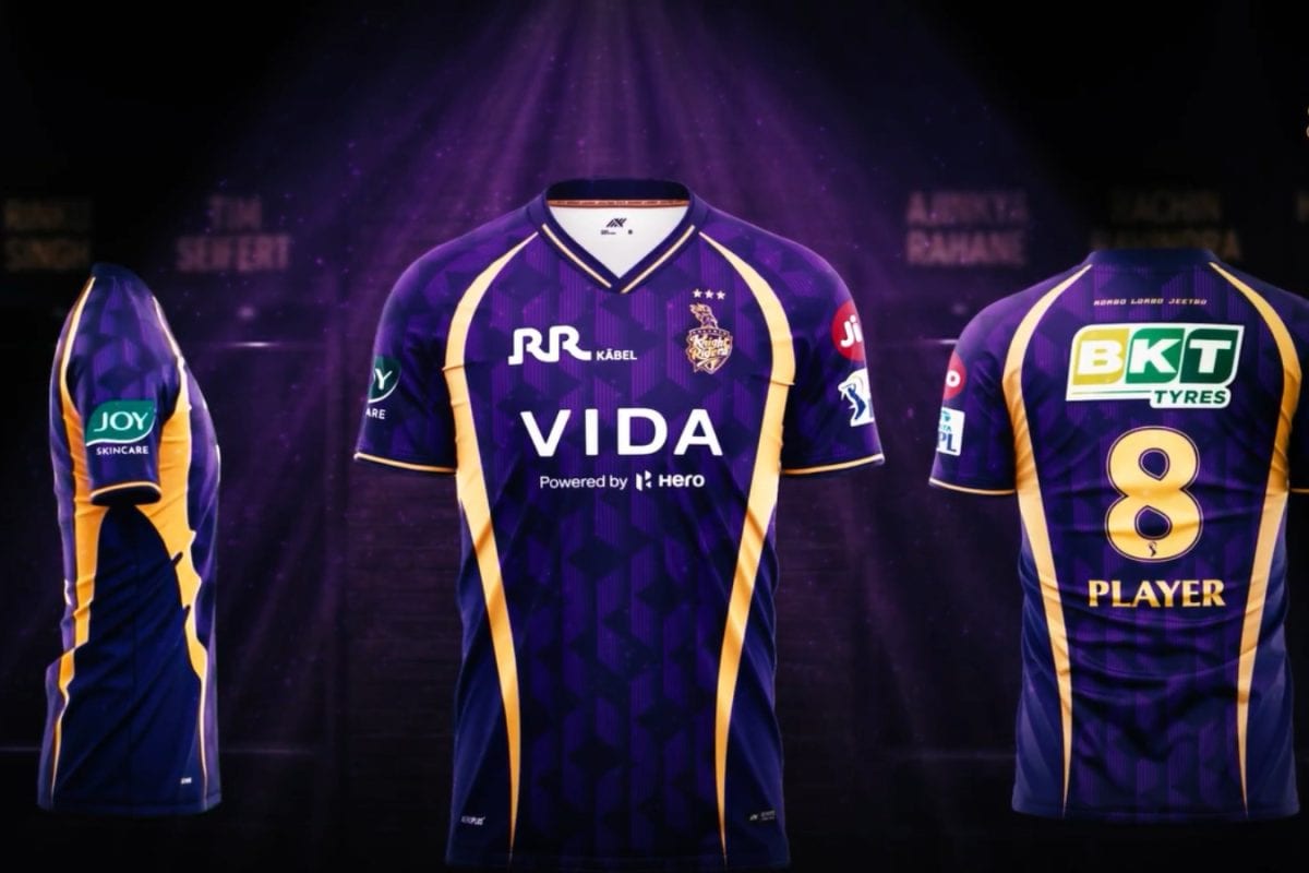 Kolkata Knight Riders unveil redesigned jersey for IPL 2026
