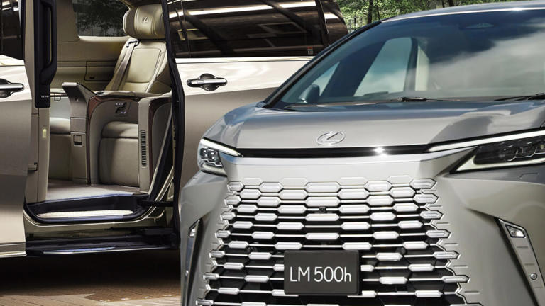 Lexus’ $100,000 luxury minivan picks up a few strange new tricks