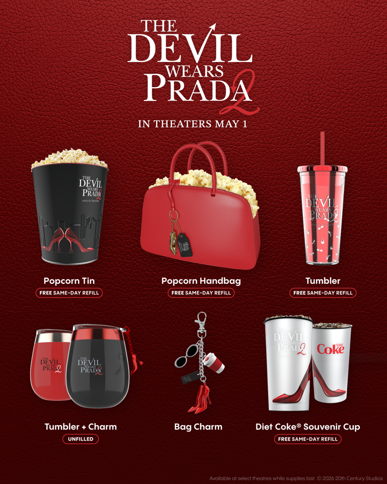 'Devil Wears Prada 2' popcorn bucket is a must-have for fans