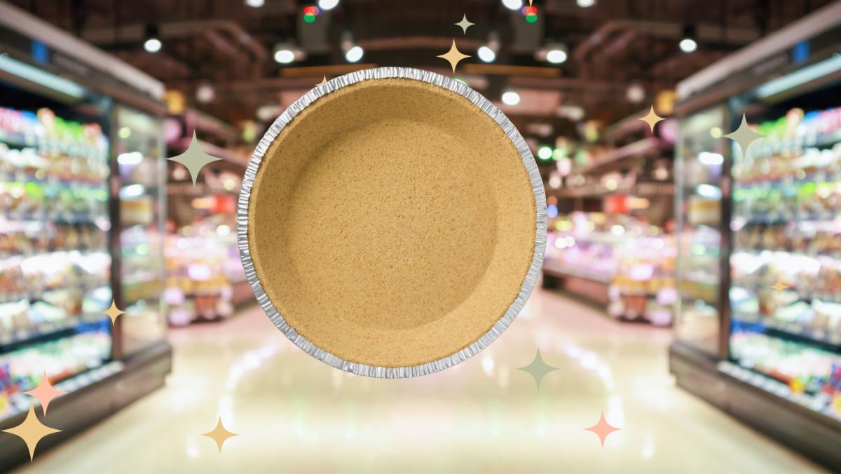 Discover a clever use for your store-bought pie crust's plastic cover