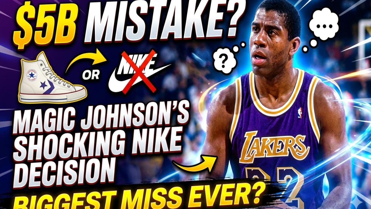$5B Mistake? Magic Johnsons Shocking Nike DecisionBiggest Miss Ever?