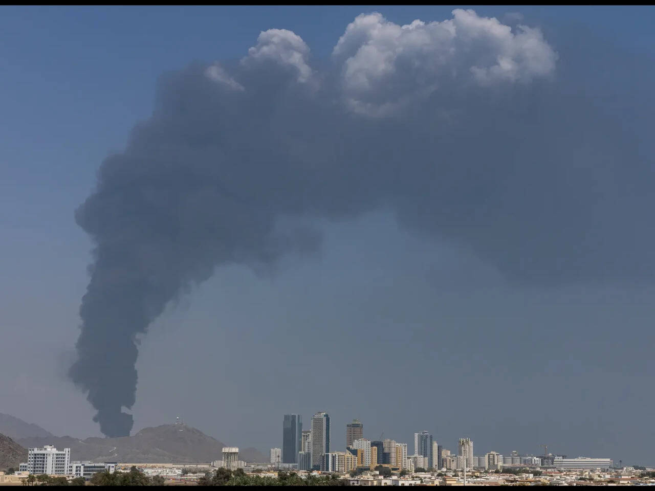 Smoke seen rising from direction of UAE energy facility