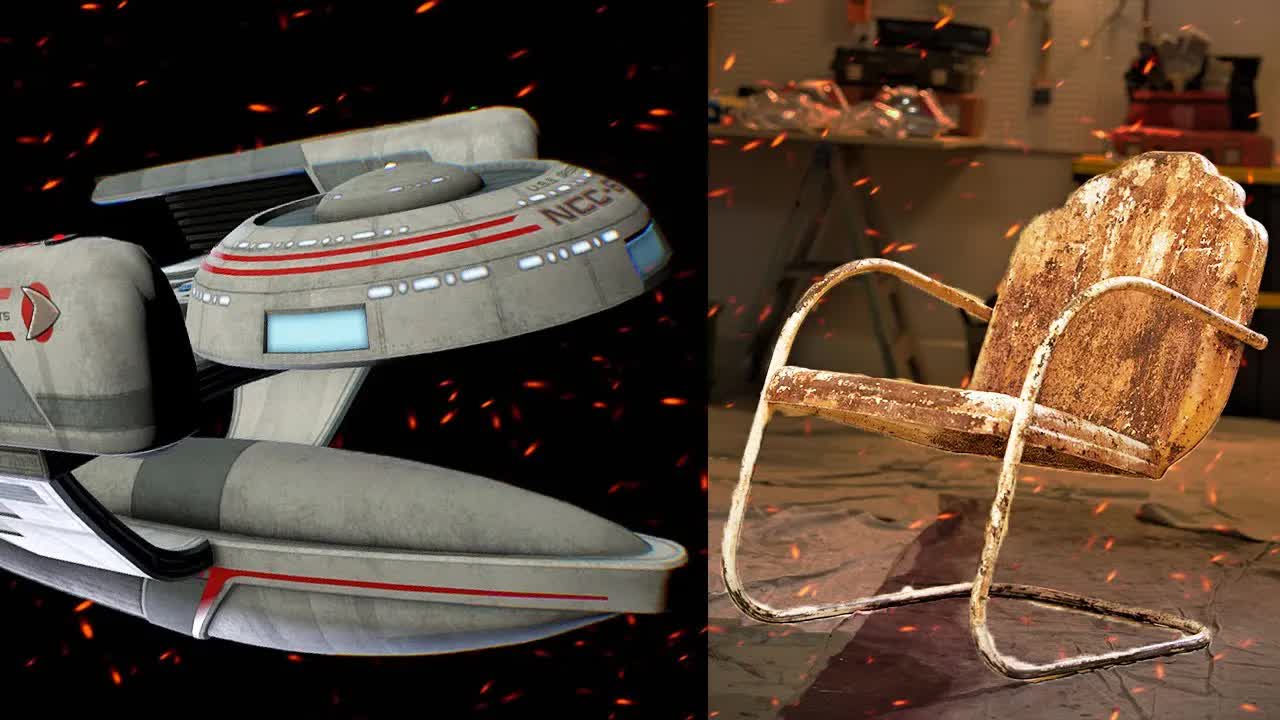 Starship battles: Oberth vs lawn chair (top 10 anime battle)