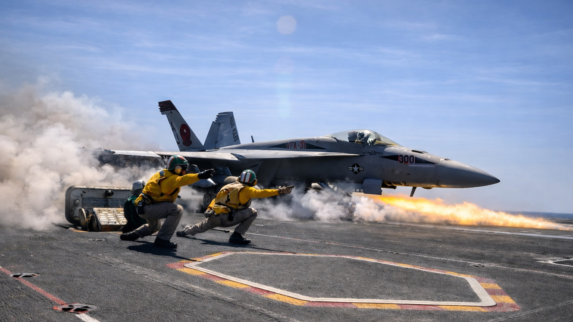 O maior porta-aviões do mundo USS Gerald R. Ford em ação