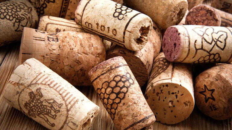 Repurpose a wine cork to give your garden pots a much needed upgrade