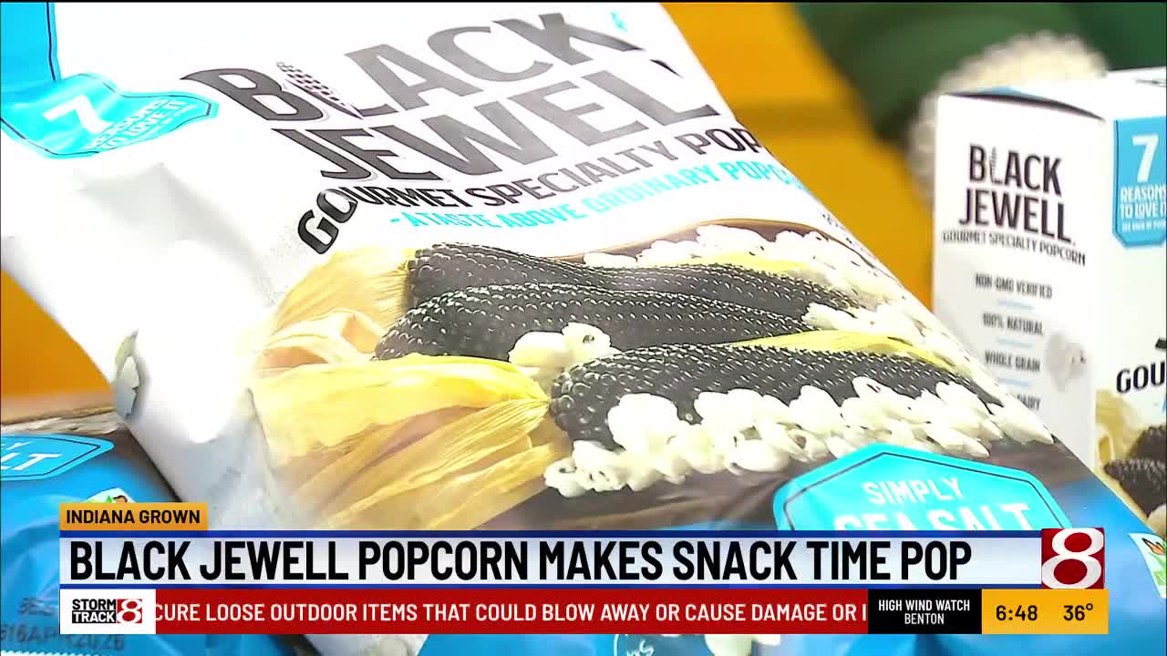 Indiana Grown: Black Jewell Popcorn