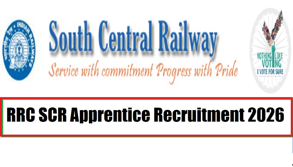 South Central Railway SCR recruitment 2026 for 2801 apprentice posts ...