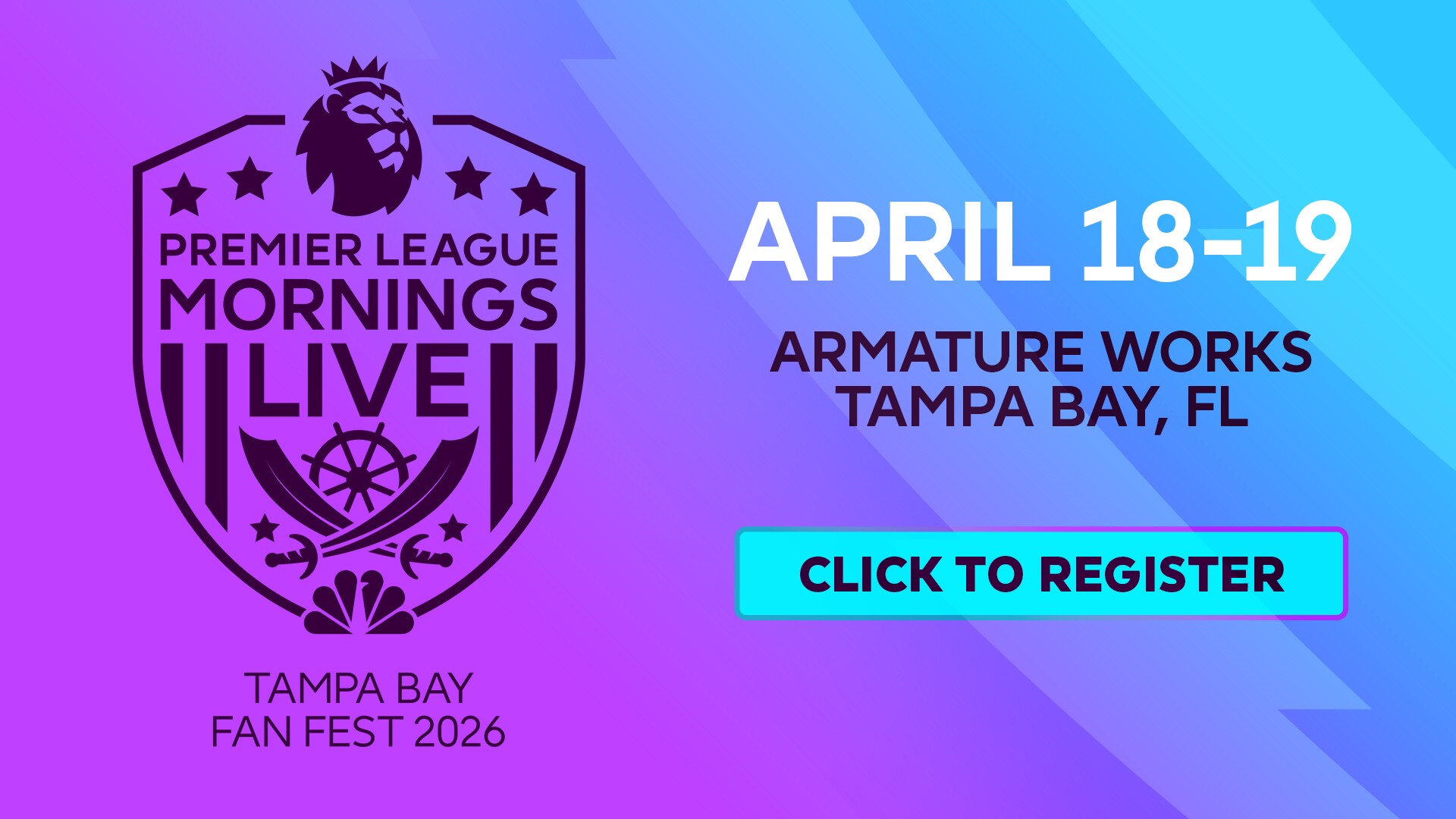 Premier League Fan Fest heading to Tampa Bay in April 2026: Times ...