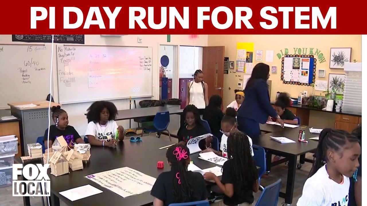 Pi Day race in Philadelphia supports Black Girls Love Math students