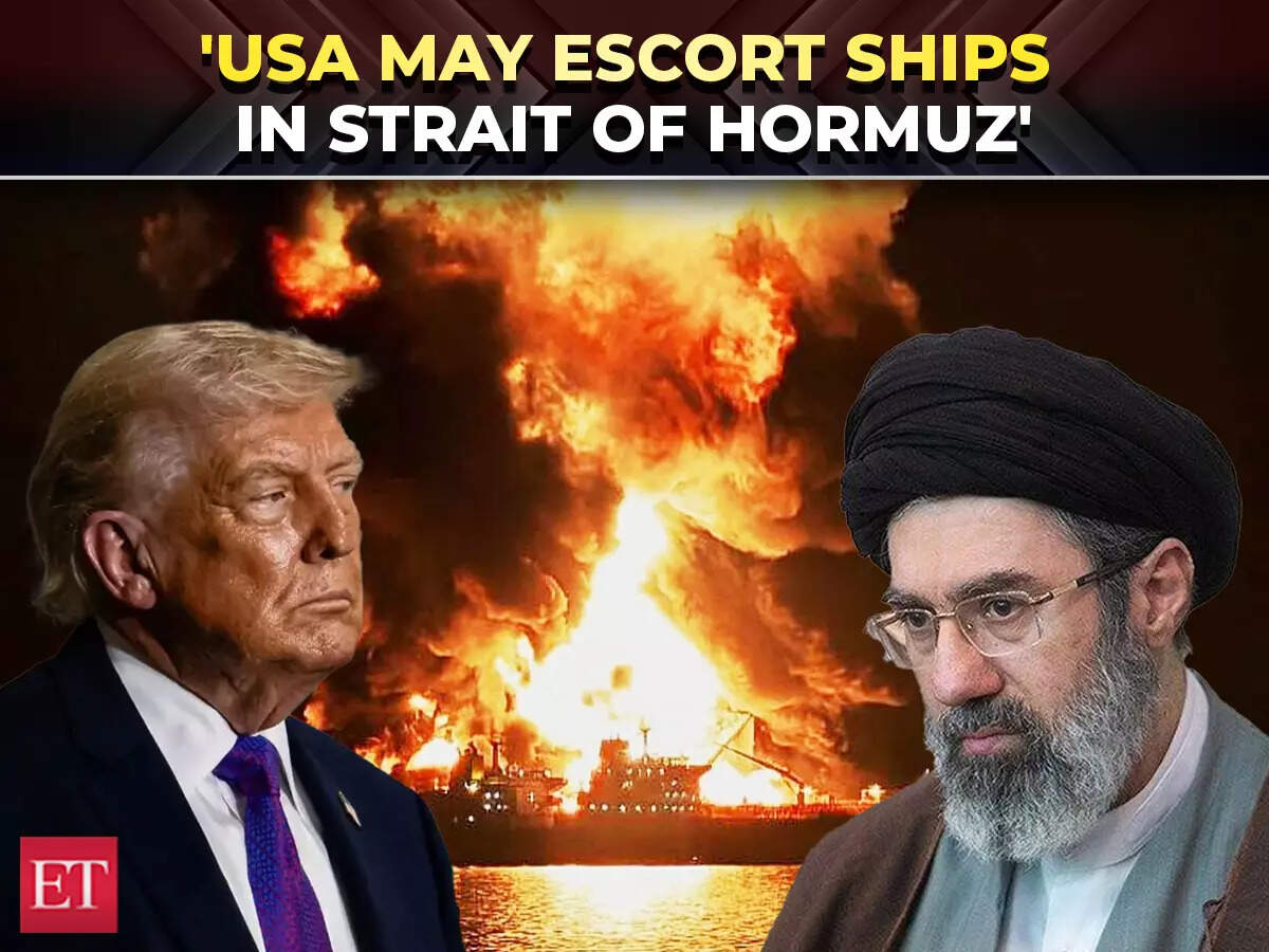 'Wait and watch!': Trump’s big warning to Iran, signals US may escort ...