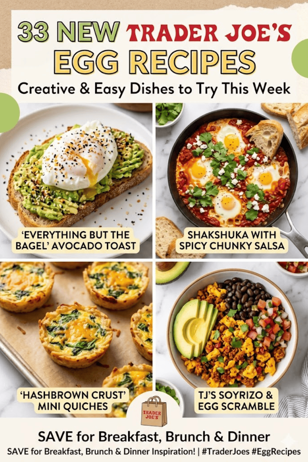 33 new Trader Joe's egg recipes