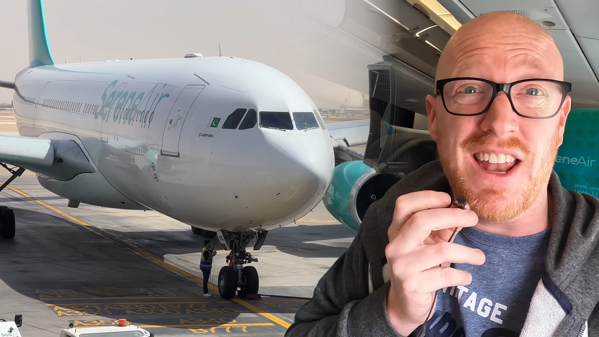Unexpected twist: flying Serene Air