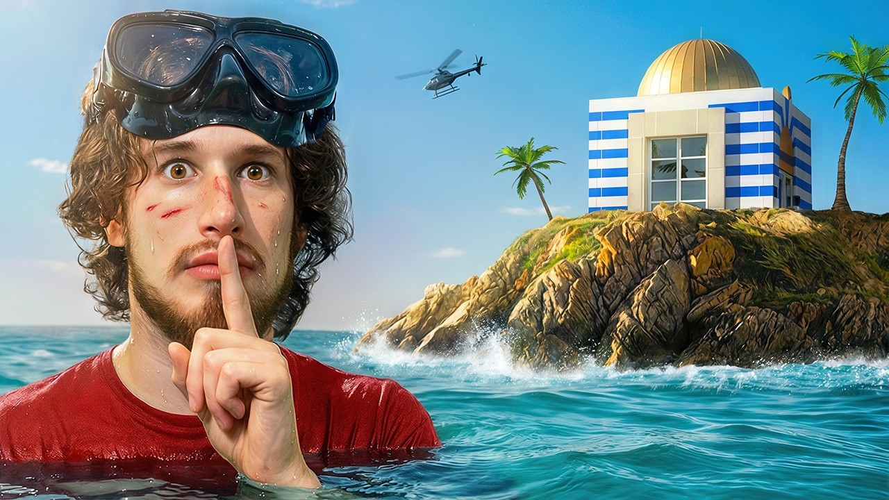 He snuck onto Jeffrey Epstein’s island