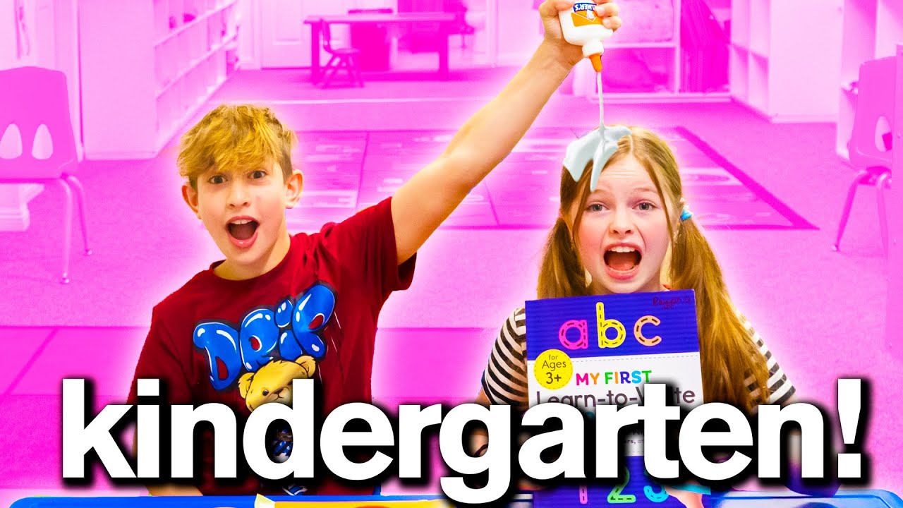 I went back to kindergarten for a day! 😱